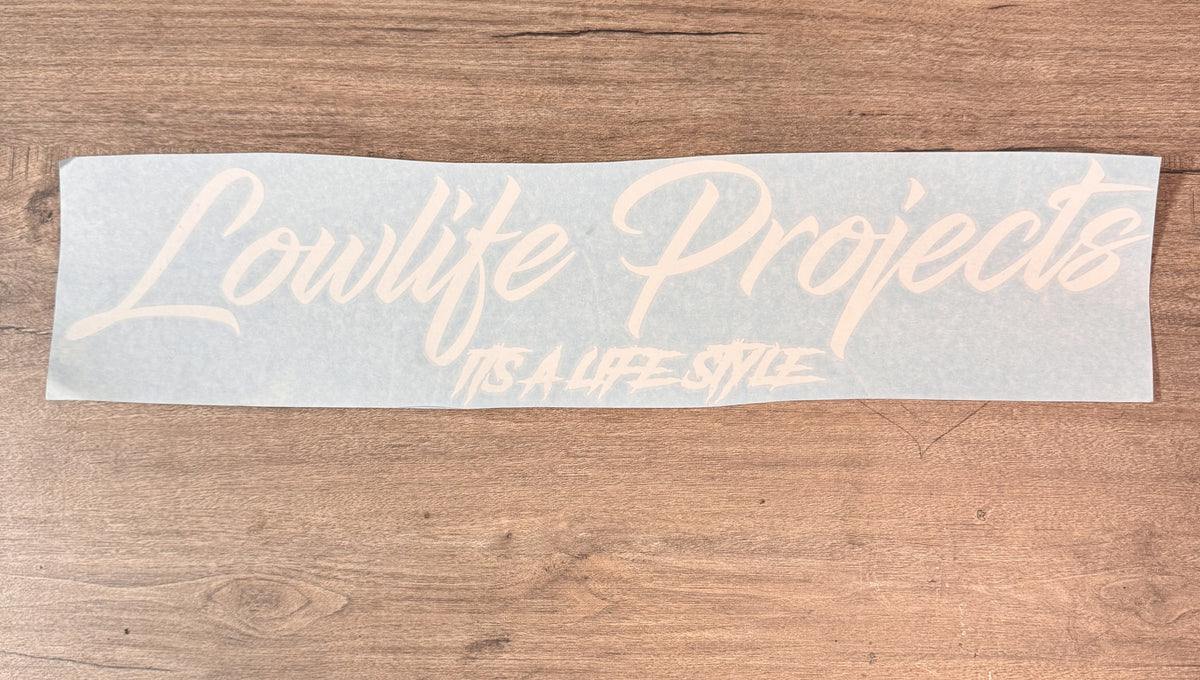 LowLifeProjects windshield Banners/sticker – Lowlifeprojects